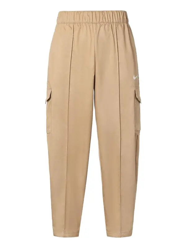 Nike Essentials Woven High Waist Cargo Pants - Tan