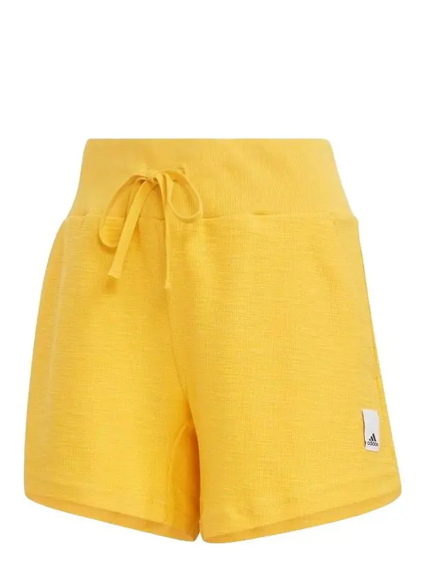 Adidas Lounge Terry Loop Shorts - Gold