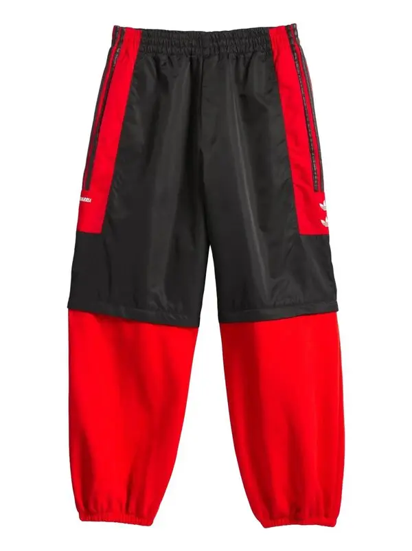 Adidas X Willy Chavarria Heavyweight Sweatpants 'black Red - Black/red