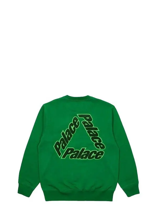 PALACE Alphabet Logo Crewneck Sweatshirt - Green