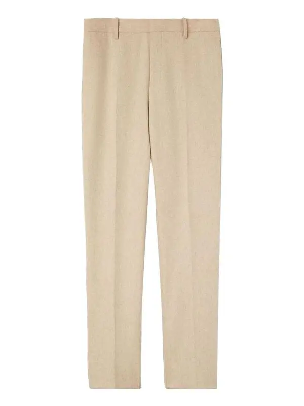 Off-White Logo Casual Trousers - Beige