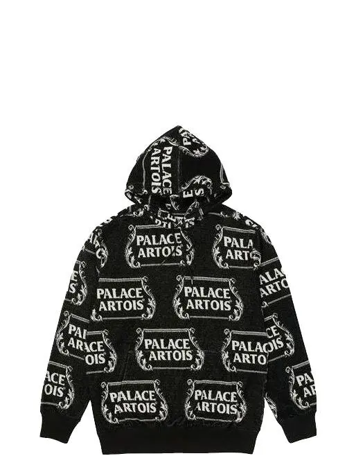 PALACE X Stella Artois Crossover Full Print Hoodie - Black