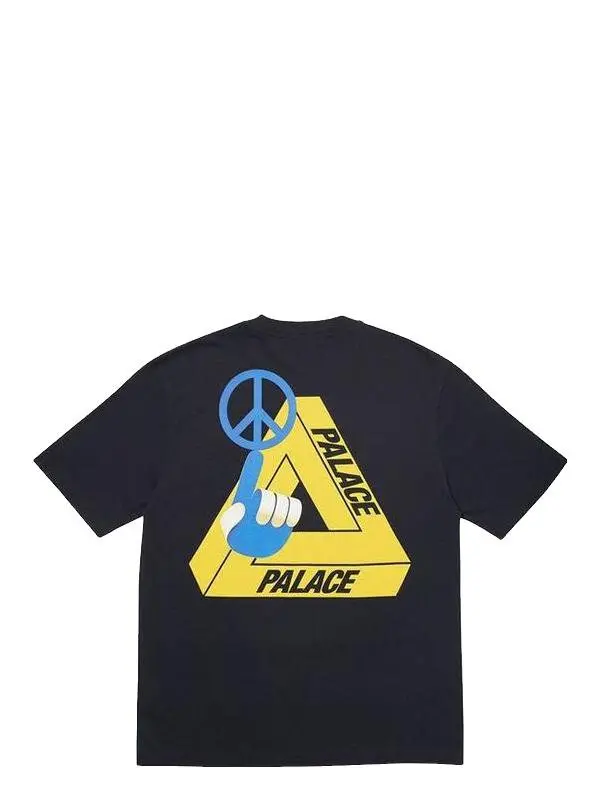 PALACE Tri-smiler Graphic T-shirt - Black