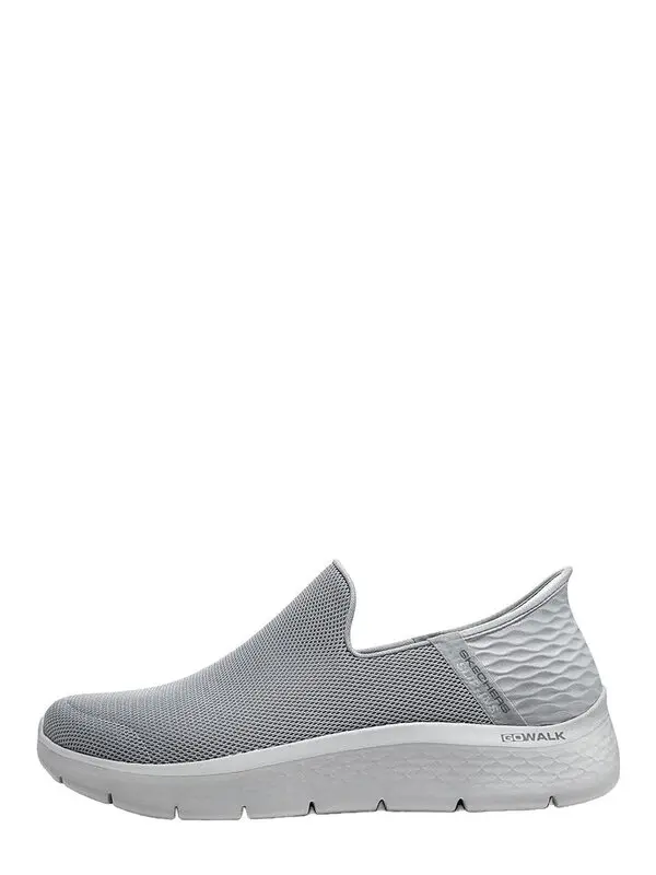 Sketchers Slip-ins Go Walk Athletic Shoes - Light Grey