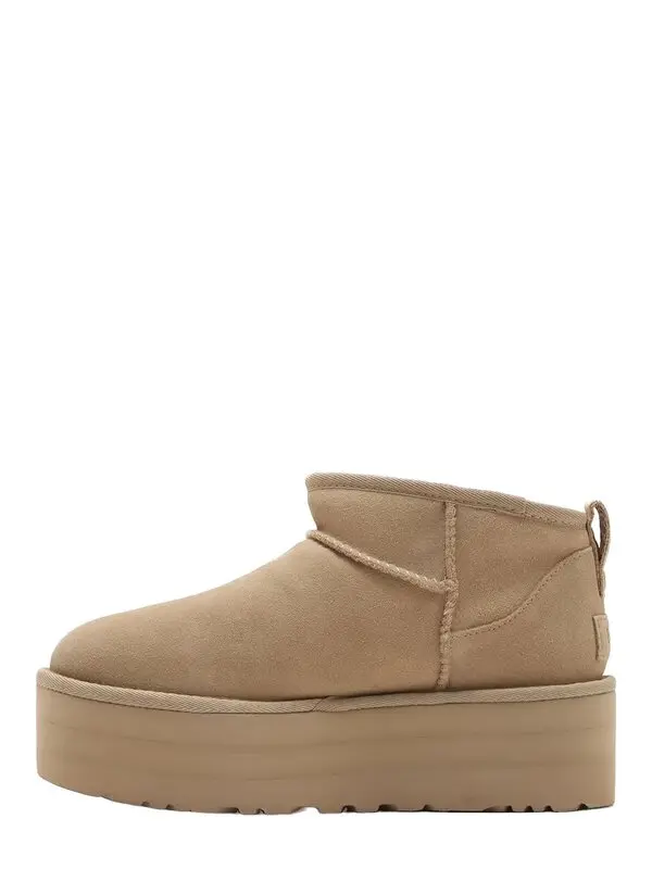 UGG Classic Ultra Mini Platform Boots - Brown