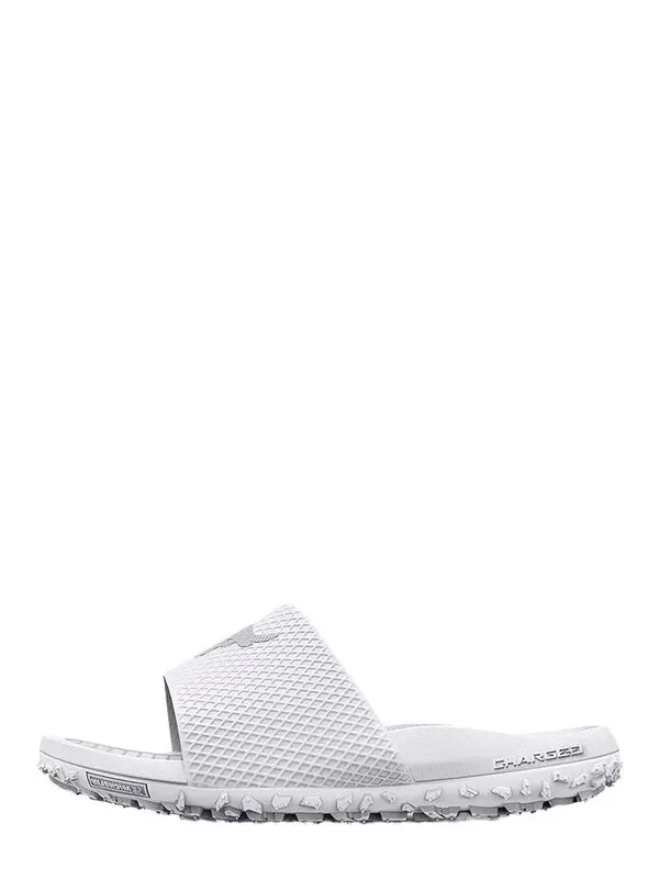 Under Armour Project Rock Slide - White/halo Grey