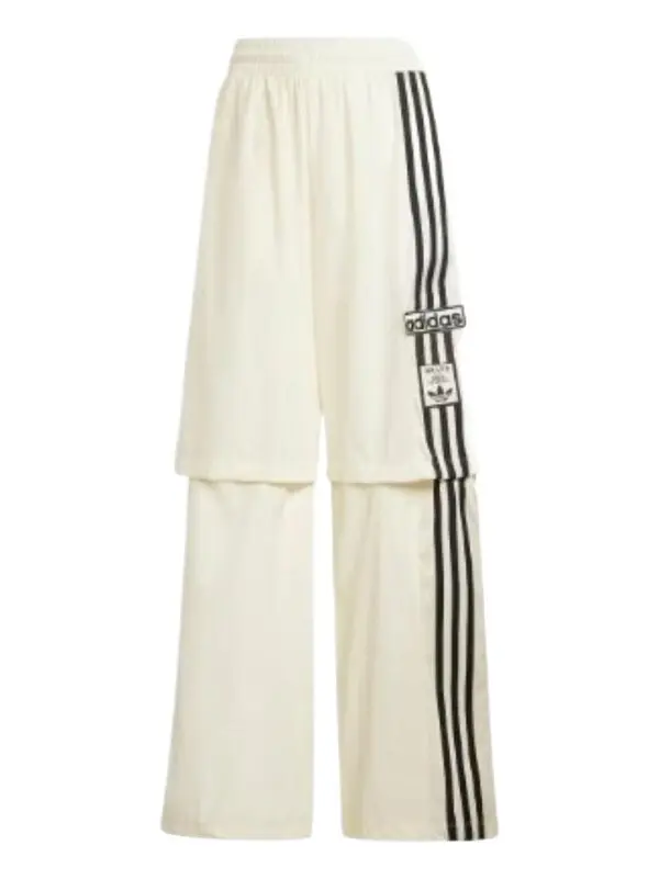 Adidas Adibreak Woven Two-in-one Track Pants - White/black
