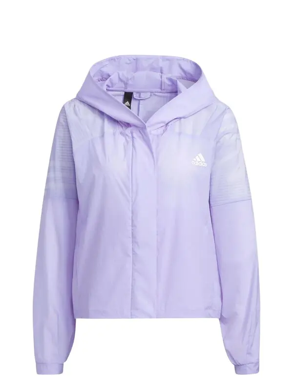 Adidas Aop Wb Zip Up Hoodie - Navy