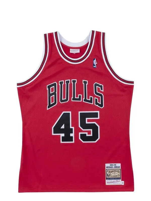 Mitchell & Ness Chicago Bulls Michael Jordan 1994/95 Jersey #45 - Red