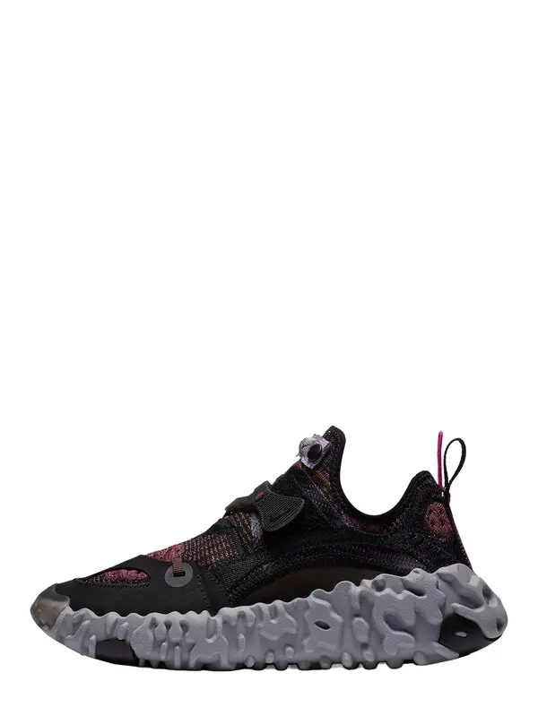 Nike Ispa Overreact Flyknit Sneakers - Black/grey