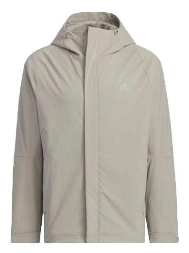 Adidas Business Casual Parka Fleece - Silver Pebble