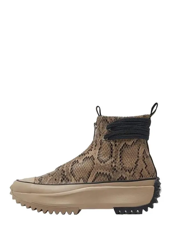 CONVERSE Run Star Hike Snakeskin High Top Sneakers - Brown