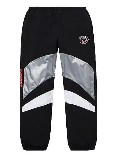 Supreme Ss19 X Nike Warm Up Pant Crossover Casual Pants - Silver
