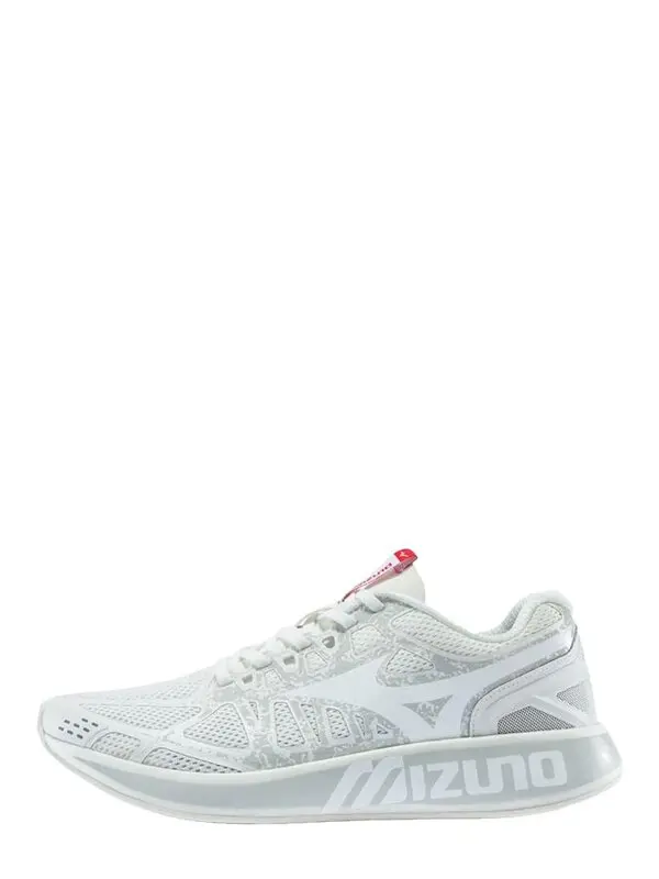 Mizuno Piloteer White Athletic Sneakers - White/grey