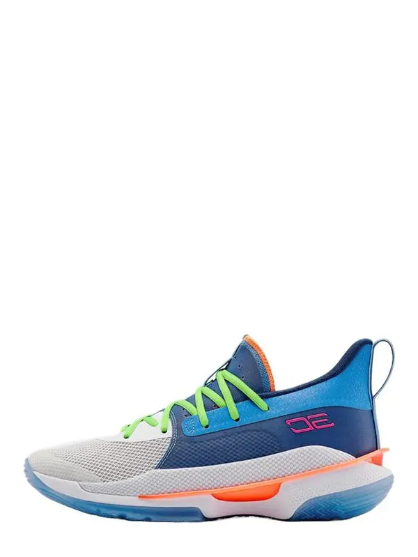 Under Armour Curry 'super Soaker' Athletic Sneakers - Blue