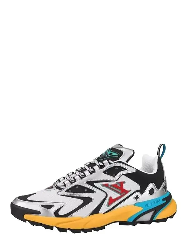 LOUIS VUITTON Runner Tatic Sneakers - White/silver/black