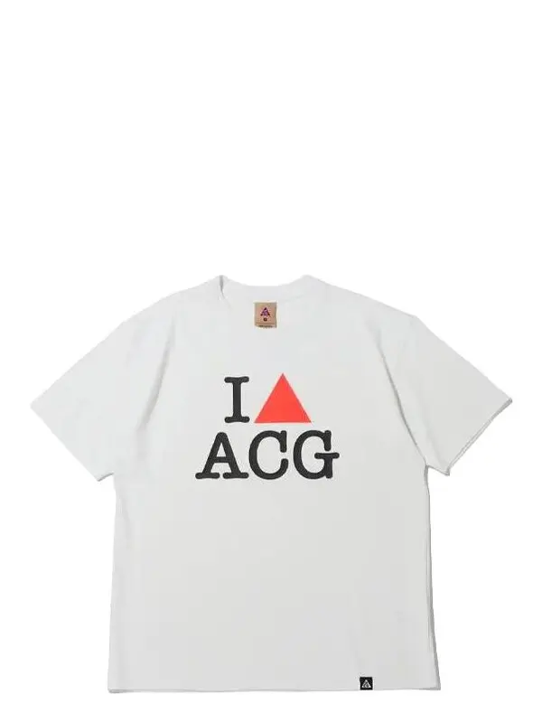 Nike Alphabet Graphic Short Sleeve T-shirt - White