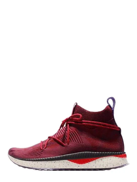 PUMA Naturel X Tsugi Evoknit Sock High Top Sneakers - Red