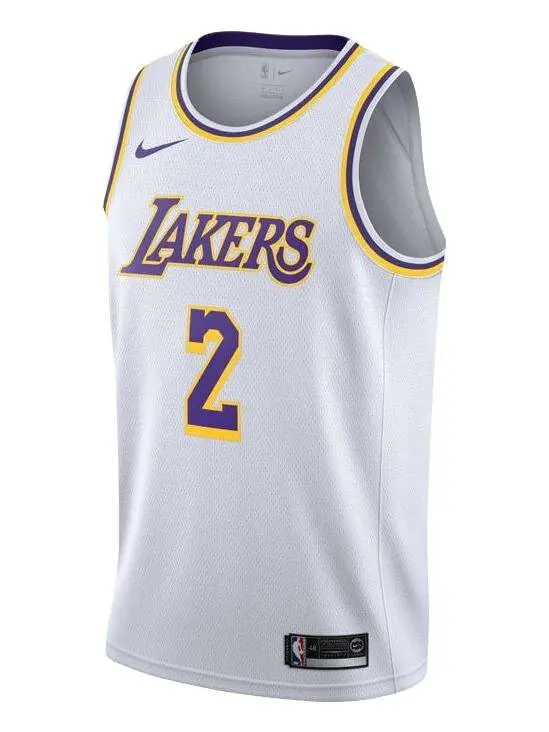 Nike Los Angeles Lakers Lonzo Ball Association Edition Basketball Jersey - White