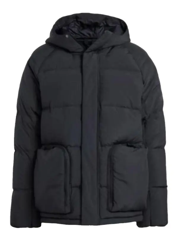 Adidas Hooded Down Jacket - Black