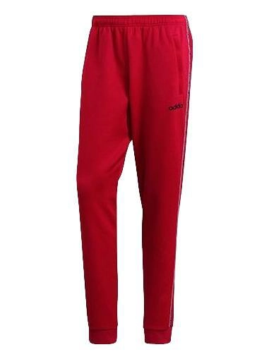 Adidas C90 Tp Logo Printing Bundle Feet Casual Sports Long Pants - Red