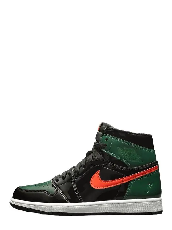 JORDAN 1 Retro High Og X Solefly 'art Basel' Sneakers - Black