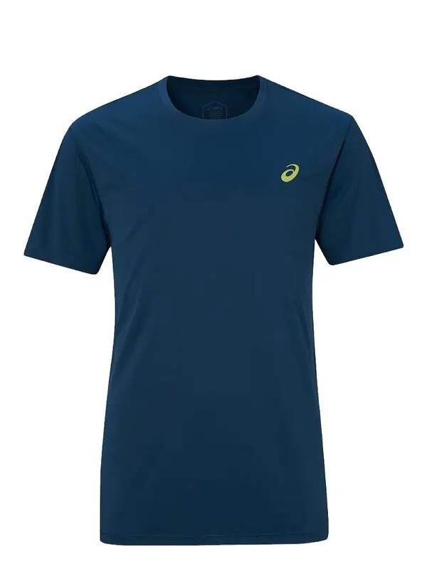Asics Logo Running T-shirt 'teal - Teal/green