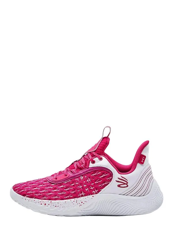 Under Armour Curry Team Low Top Sneakers - White/pink
