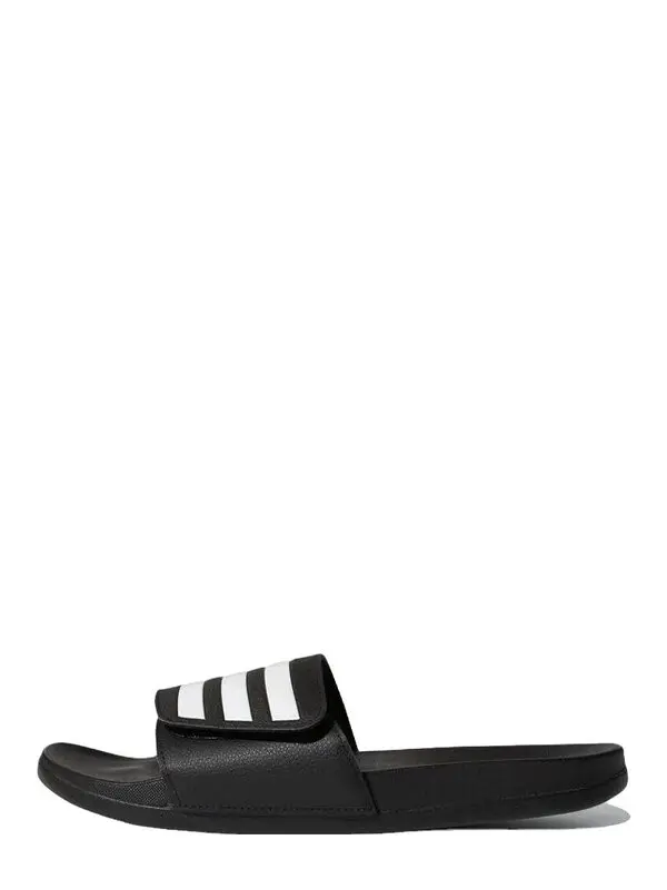 Adidas Adilette Comfort Adjustable Slide - Core Black/footwear White/core Black