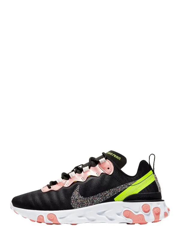 Nike React Element 55 Premium Sneakers - Black