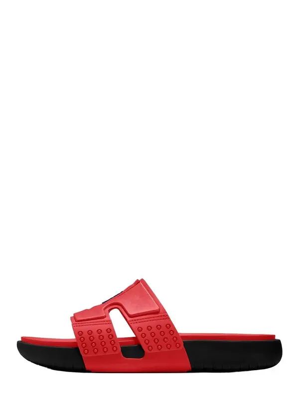 JORDAN Air Hydro Colorblock Casual Slippers - Red/black