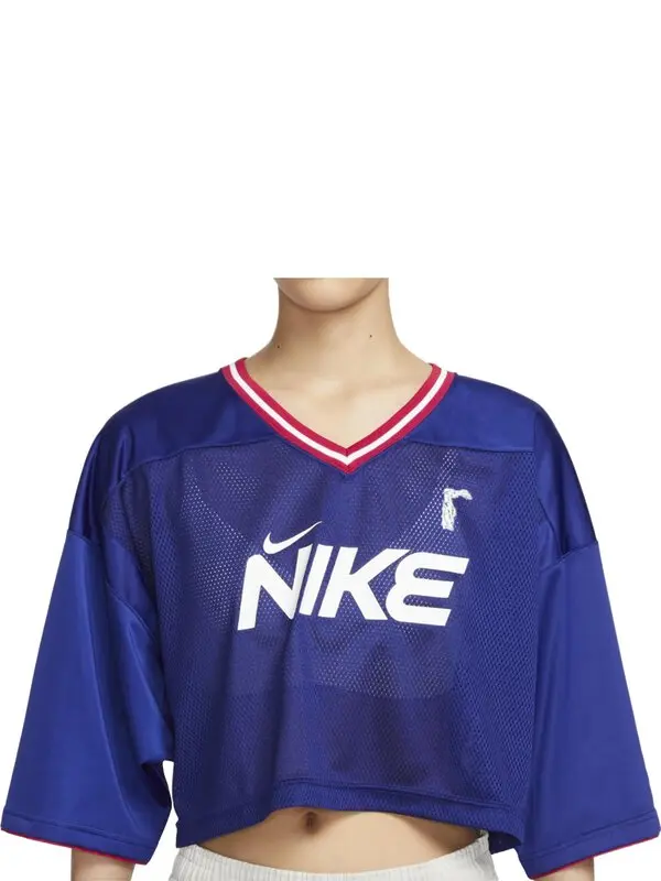 Nike Cropped Jersey - Blue