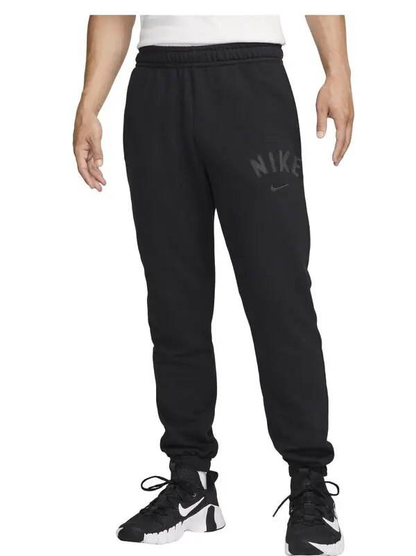 Nike Swoosh Dri-fit Fleece Fitness Joggers Asia Sizing 'black - Black/black