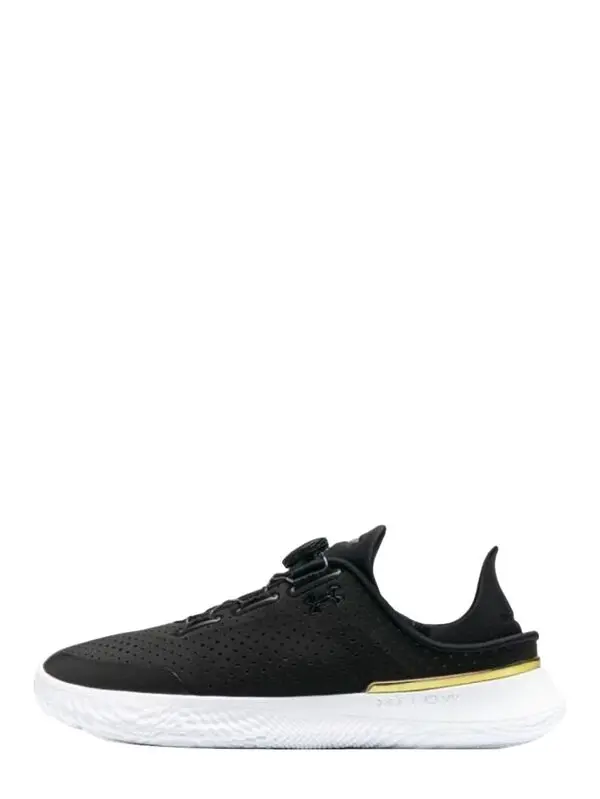 Under Armour Ua Flow Slipspeed Athletic Sneakers - Black And White