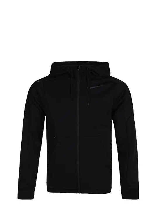Nike Therm Logo Training Hooded Jacket - Black