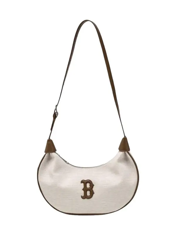 MLB Canvas Shoulder Bag - White
