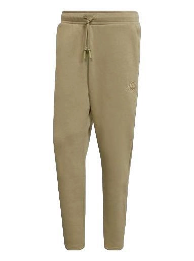 Adidas Fl Pt Solid Color Drawstring Sports Pants/trousers/joggers - Khaki