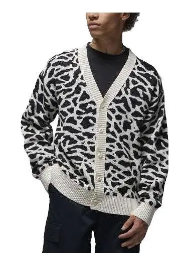 JORDAN Air Flight Heritage Cardigan - Phantom/black