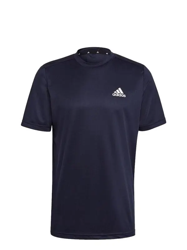 Adidas Aeroready Designed To Move Motion T-shirt - Legend Ink/white