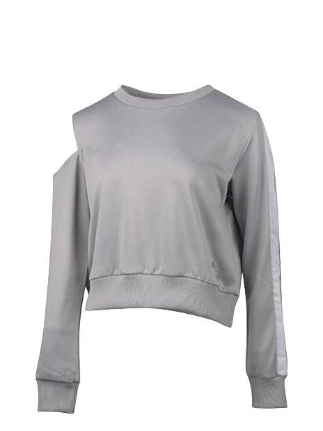 PUMA Logo Printing Round-neck Sweatshirt - Default Color