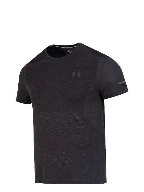 Under Armour Seamless Stride Short Sleeve T-shirt - Black