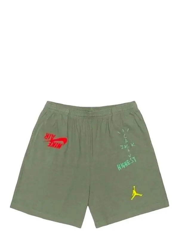 TRAVIS SCOTT Cactus Jack X Jordan Shorts - Green