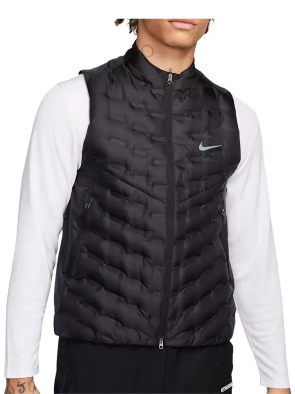 Nike Therma-fit Adv Down Running Gilet - Black