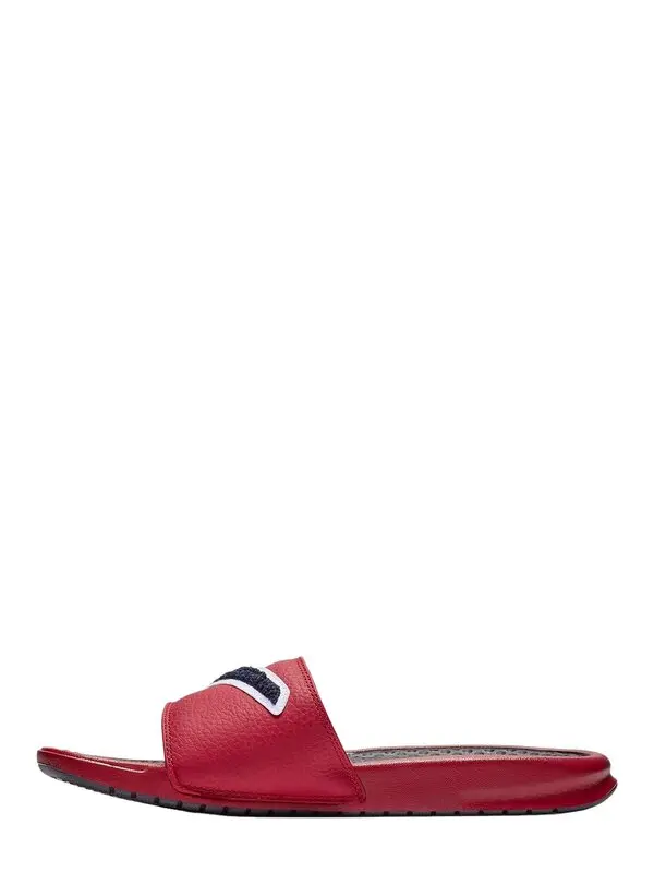 Nike Benassi Jdi Chenille Slide - Red/black