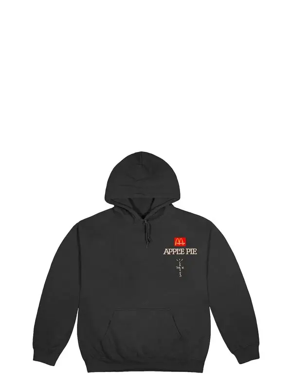 TRAVIS SCOTT X Mcdonald's Apple Pie Hoodie - Black