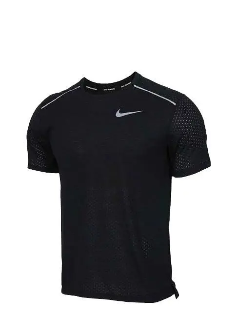 Nike Dri-fit Short Sleeve Training Top - Black