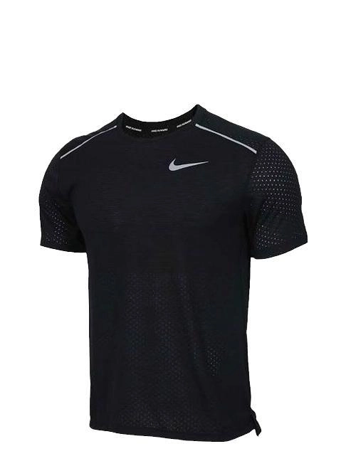 Nike Dri-fit Short Sleeve Training Top - Black