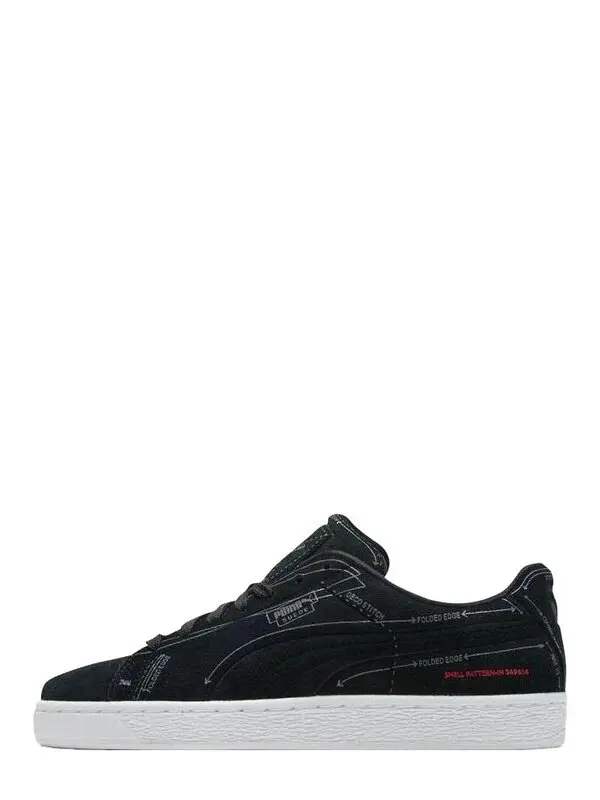 PUMA Suede Classic Pattern Master Sneakers - Black