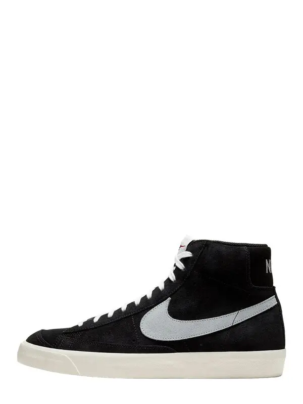 Nike Blazer Mid 77 Suede High Top Sneakers - Black