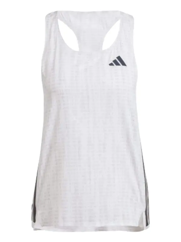 Adidas Adizero Running Singlet - White